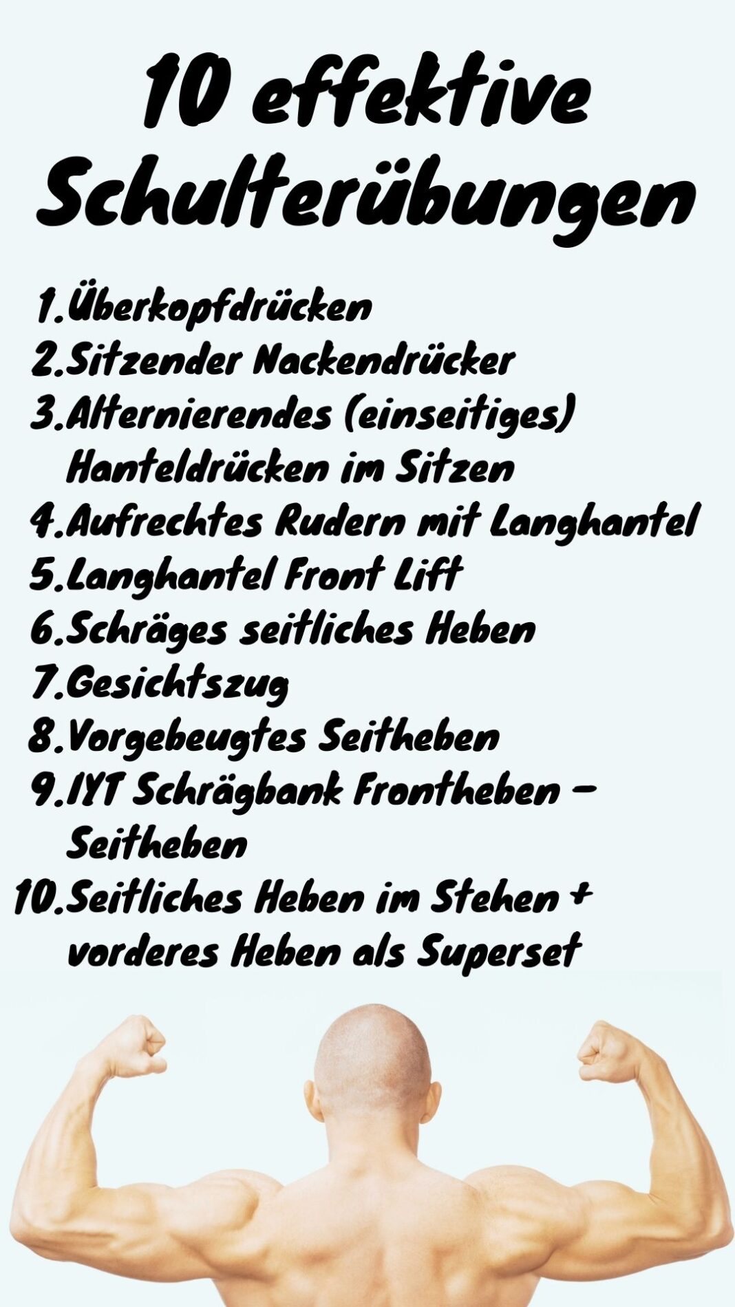 10 Schulterübungen: Breite Schultern aufbauen mit diesem Workout!